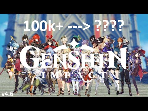 Genshin Impact | All my characters that can exceed 100k+ and above ...