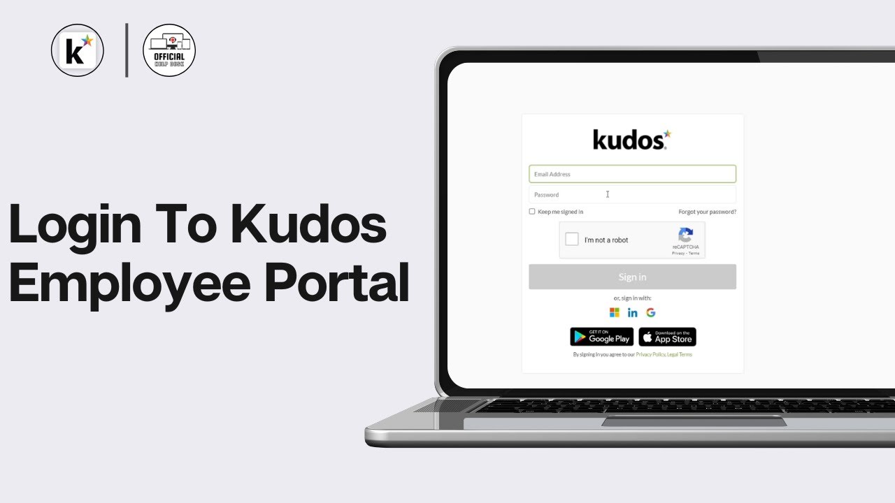 How To Login To Kudos Employee Portal 2024 | Employee Recognition ...