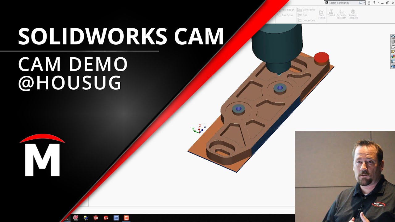 SOLIDWORKS CAM Demo - YouTube