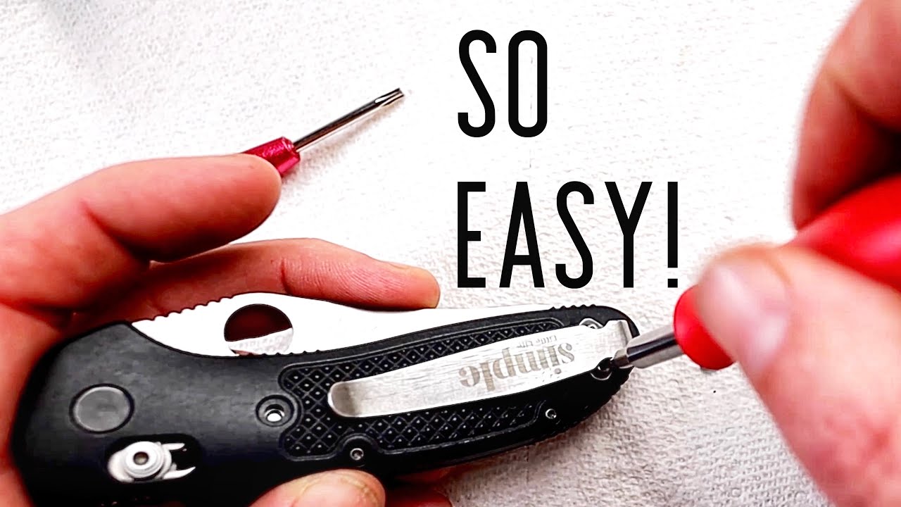 CLEAN Your Pocket Knife Like a PRO in Under 5 Minutes - YouTube
