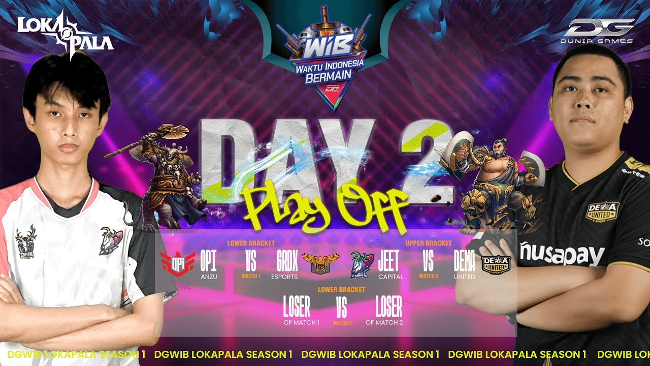 🔴 DGWIB LOKAPALA SEASON 1 : PLAY OFF DAY 2 - YouTube
