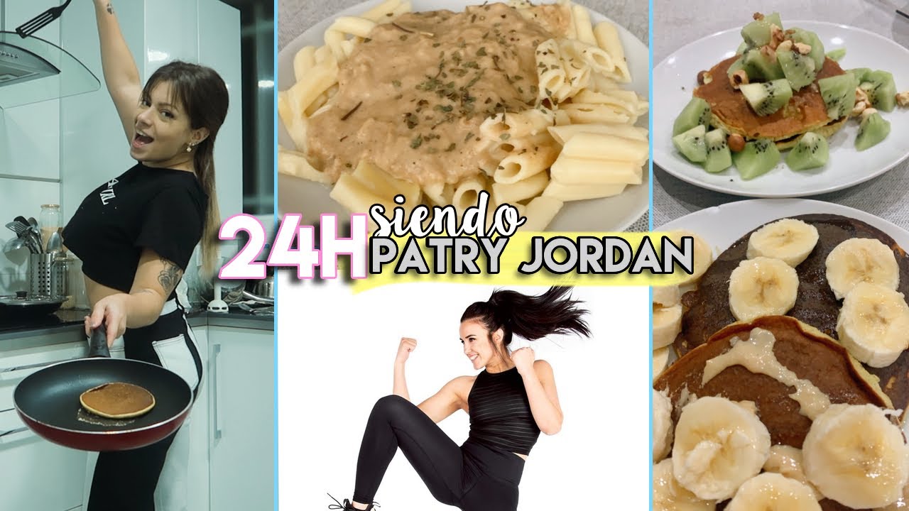 COMIENDO Y ENTRENANDO COMO PATRY JORDAN (GymVirtual)🥗 🏋️‍♀️ 1 Semana ...