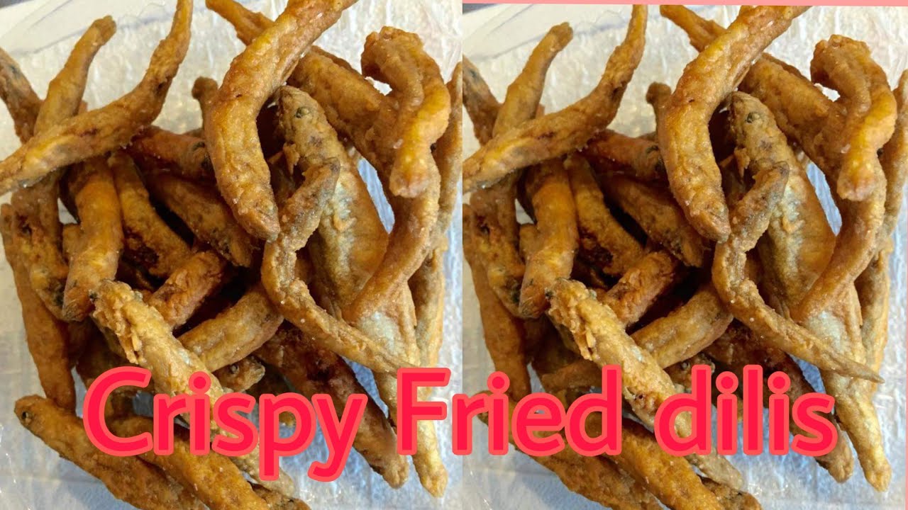 CRISPY FRIED DILIS. LUTONG BAHAY.LUTONG MOMSHIE KITCHEN - YouTube