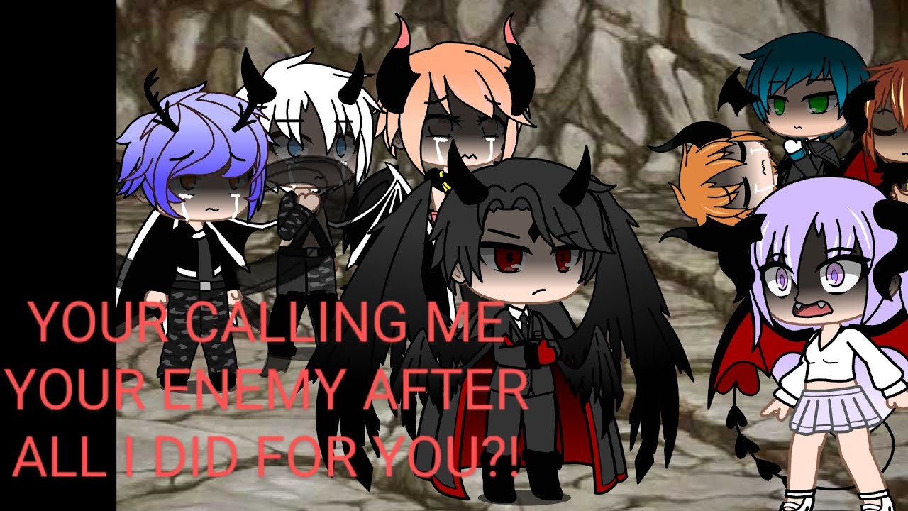 YOUR CALLING ME YOUR ENEMY AFTER ALL I DID FOR YOU?!/ Lucifer/MC Angst ...