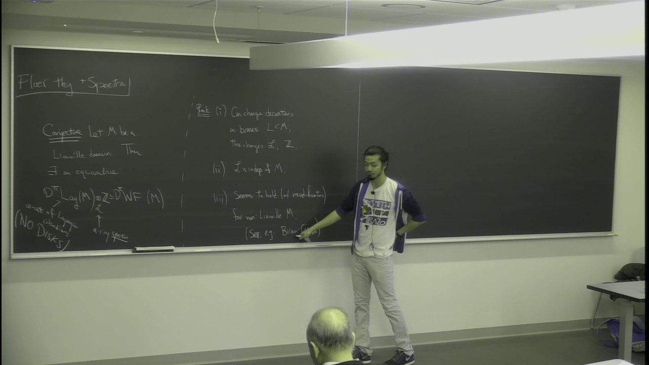 Floer theory through spectra (pt 1) - YouTube