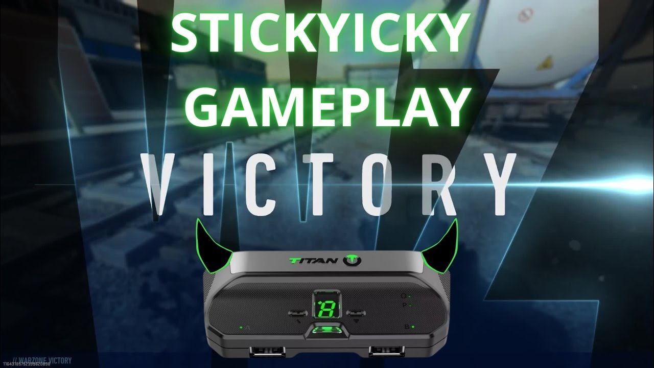 TitanTwo AIMBOT CONSOLE COD Gameplay - STICKYICKY SCRIPT - YouTube