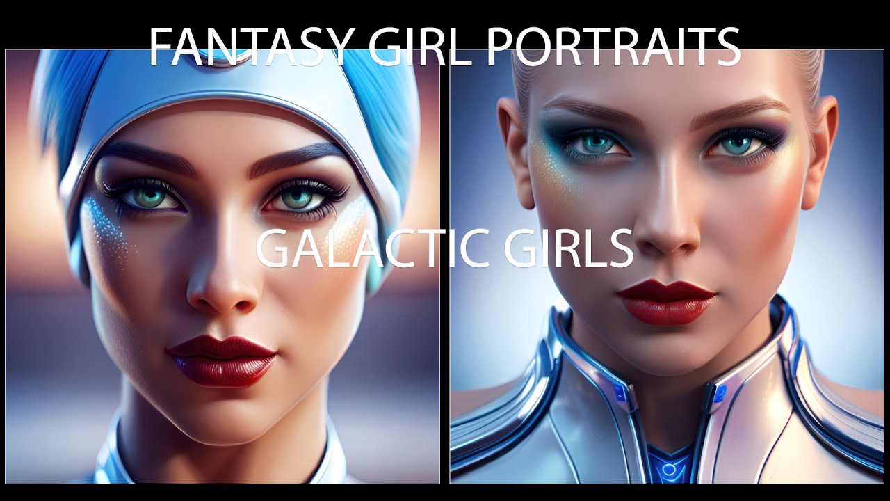 Unreal Engine 5.2 Fantasy Girls Portraits - YouTube