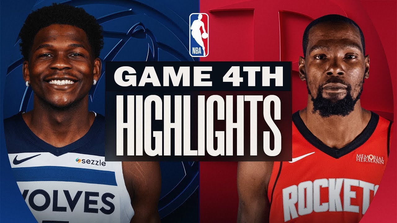 Houston Rockets Vs Minnesota Timberwolves Game 4TH Highlights - Jan 16 ...