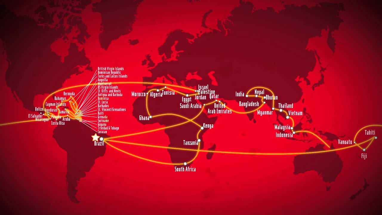 Animated map TT v4 - YouTube