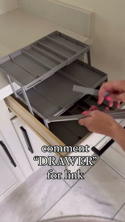 Transform Your Shallow Drawers: Customizable Organizers That Fit Any ...