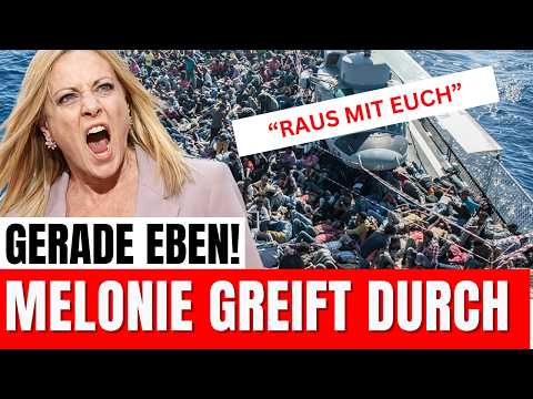 So hart wie noch nie – Meloni setzt Zeichen gegen illegale Einwanderung!