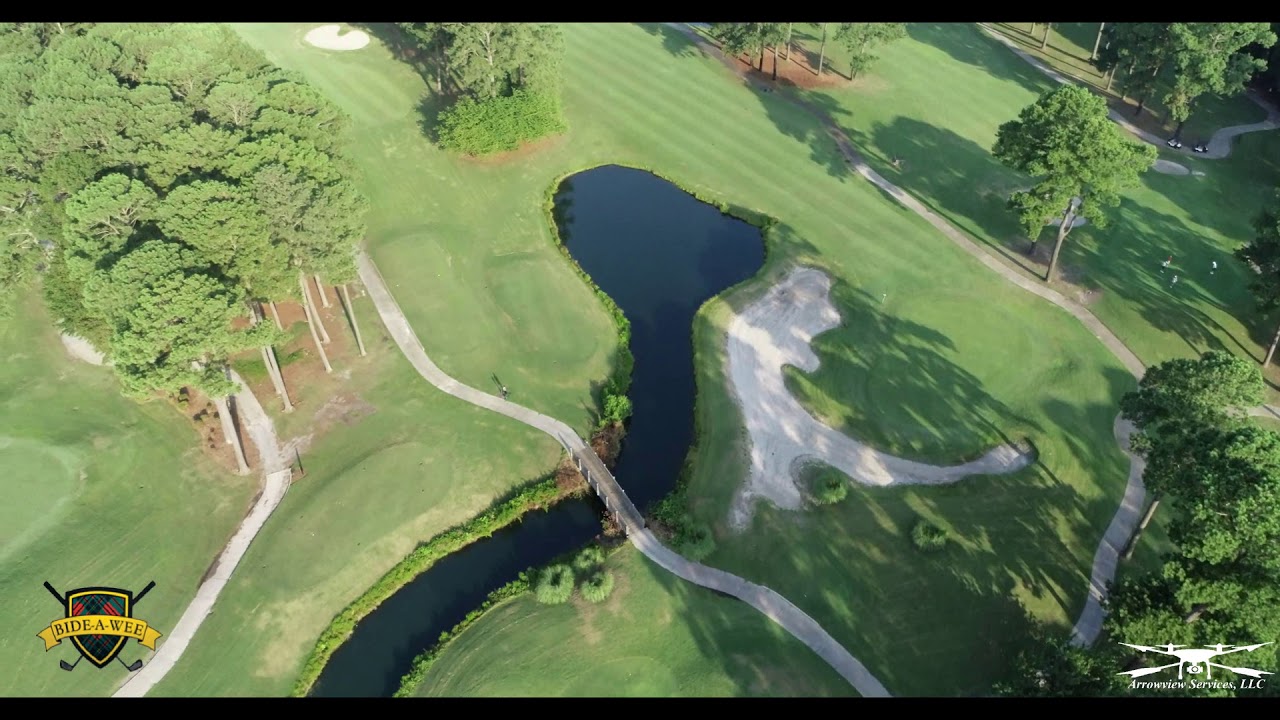 Bide-A-Wee GC - Hole #12 - "Waterloo" - Par 3, 190 yds Flyover - YouTube
