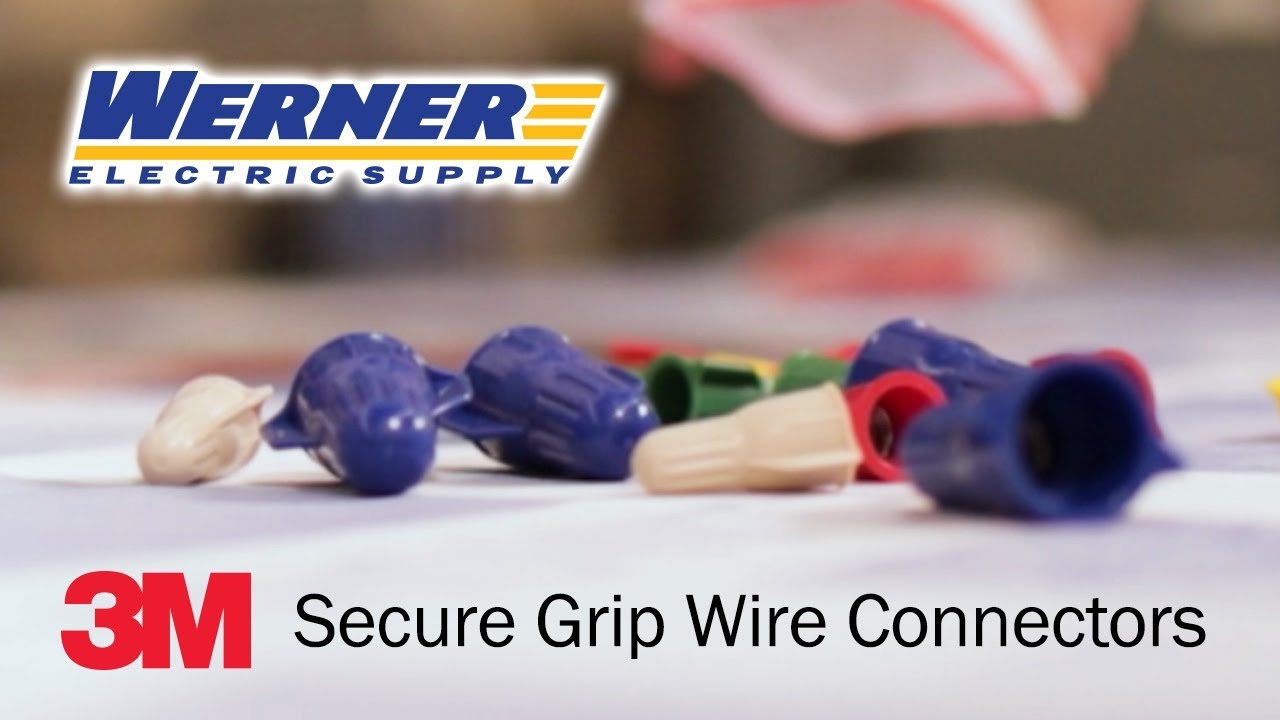 3M Secure Grip Wire Connectors - YouTube