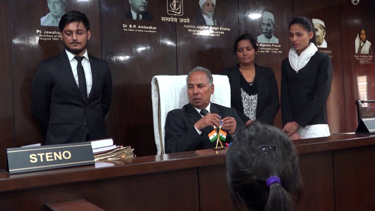 A session on how to function as a Judge, Public Prosecutor and Advocate ...