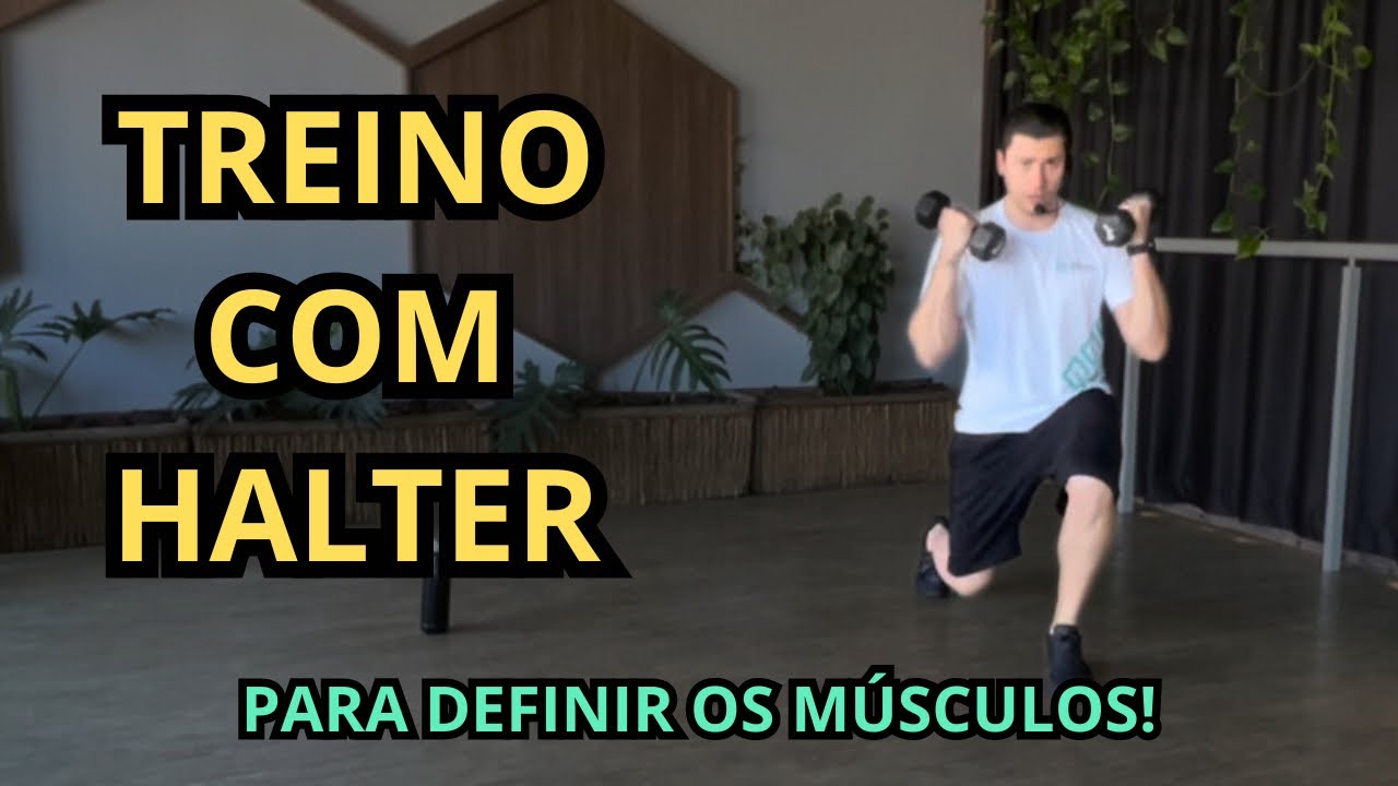 Exercícios com halter: Para definir os músculos! - YouTube