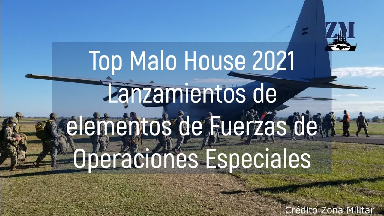 Top Malo House 2021 - Ejercicio de aerocooperación y saltos de Fuerzas ...