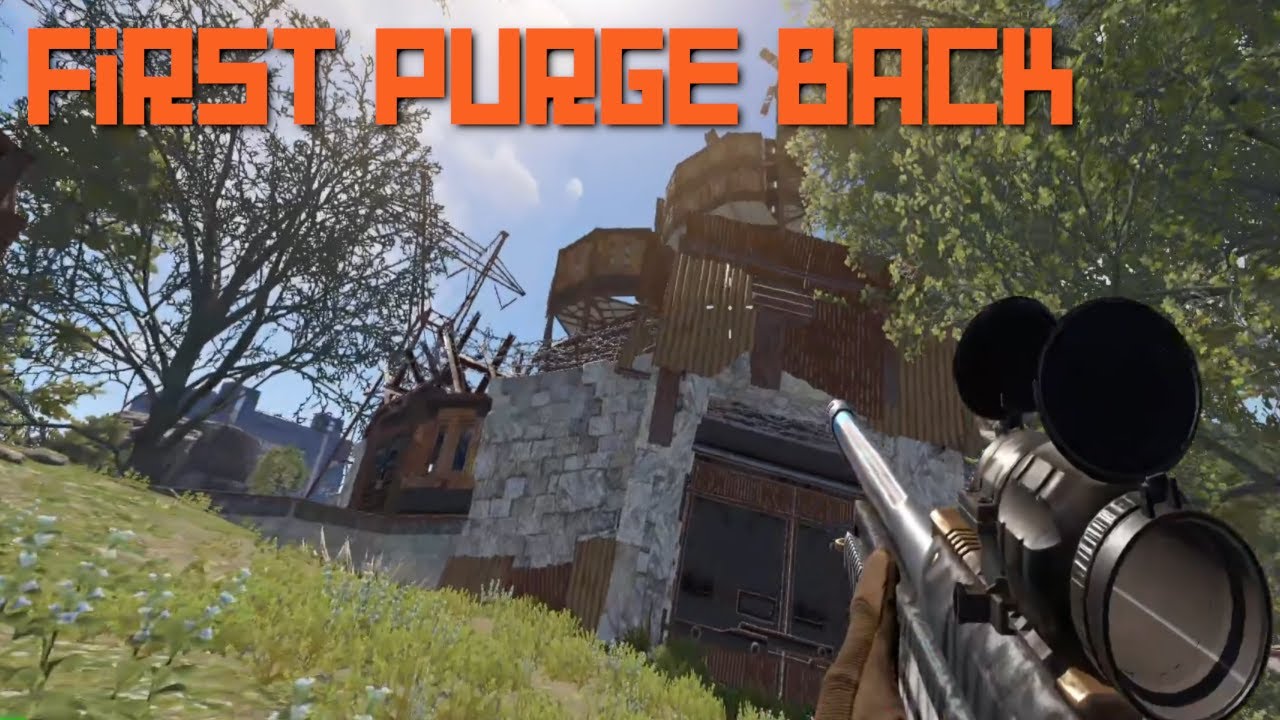 First Purge in Over a Month (Rust: RustDecay 15x) - YouTube