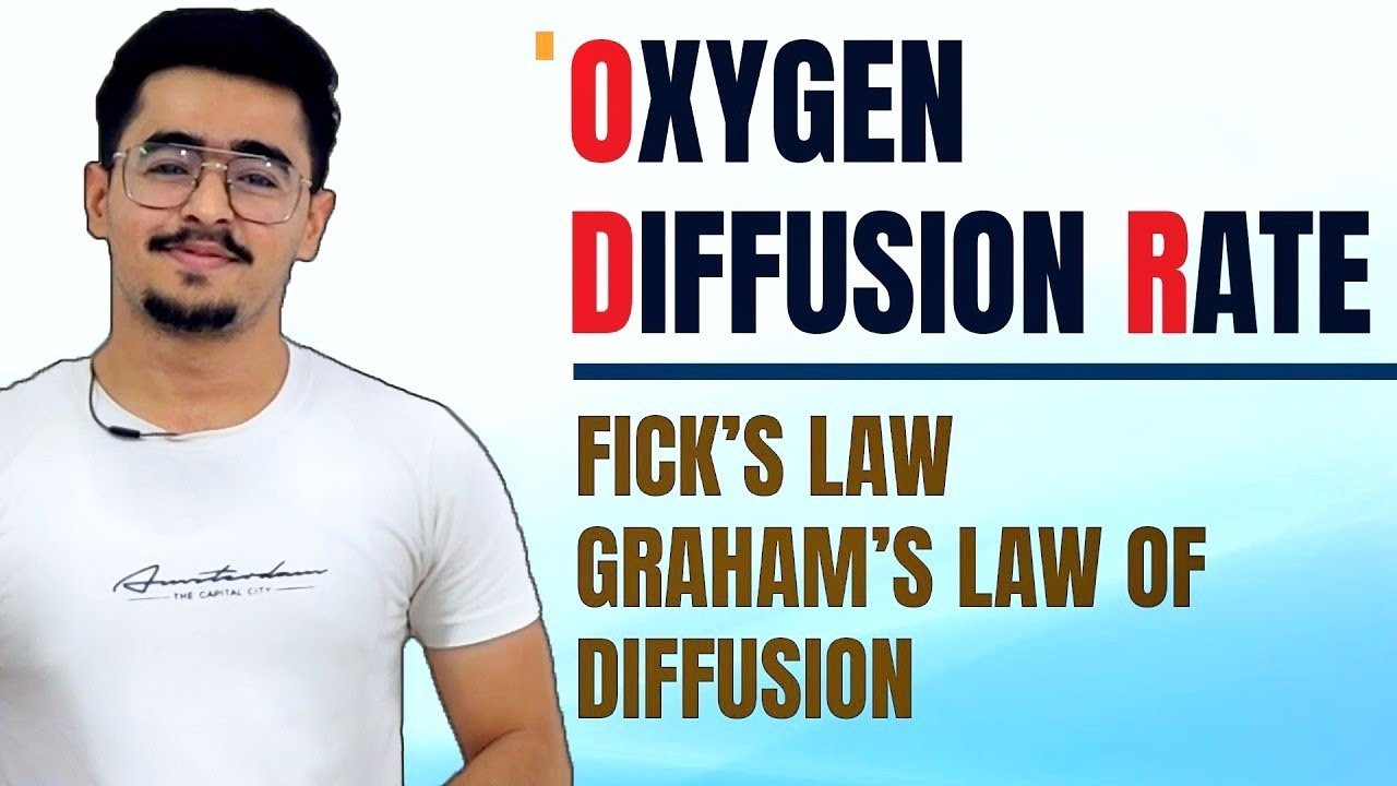 OXYGEN DIFFUSION RATE (ODR), FICK'S LAW OF DIFFUSION, GRAHAM'S LAW OF ...