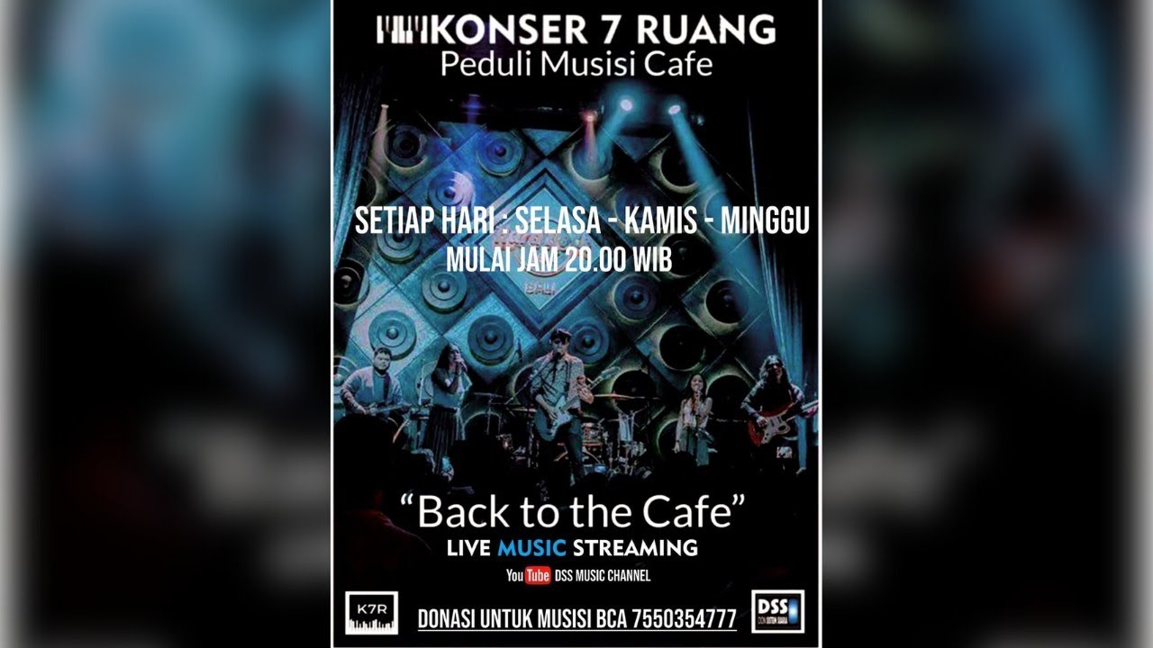 The Moments - " Back to the Cafe " - Konser 7 Ruang - YouTube