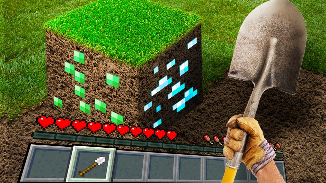 Minecraft in Real Life POV RTX 💎 100 DAYS SURVIVAL in Realistic ...