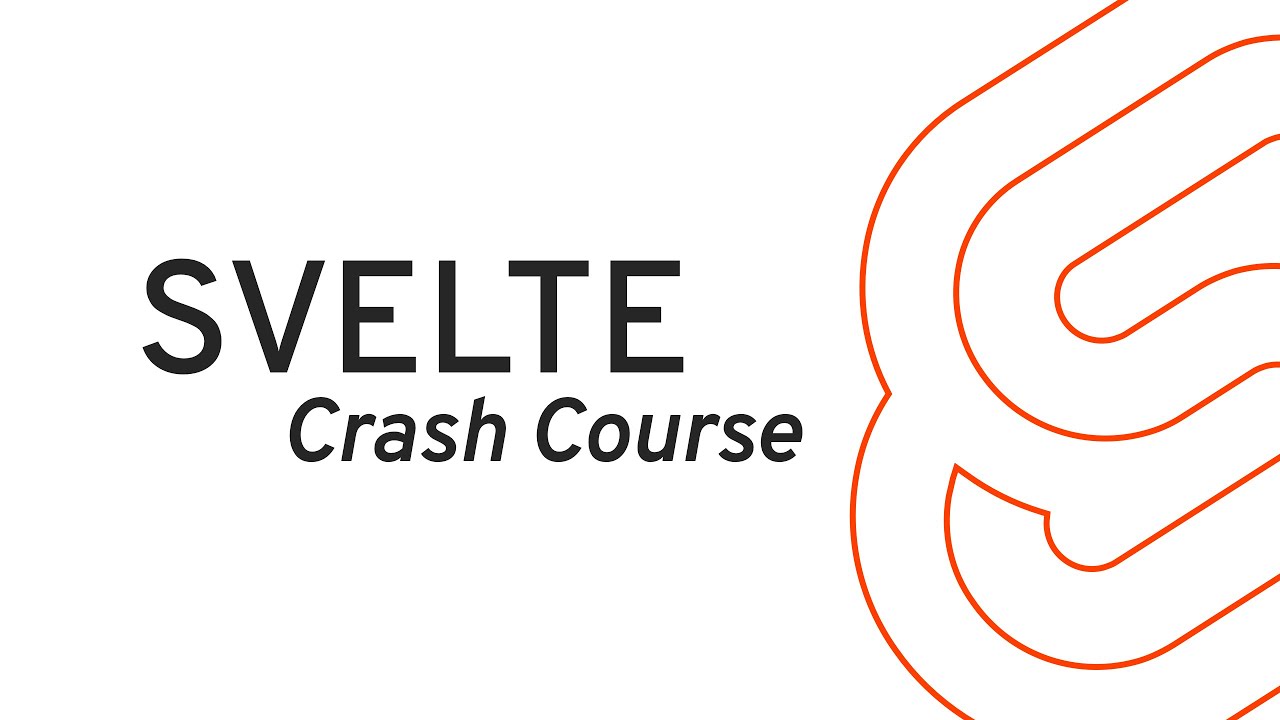Introduction And Project Setup 010 Svelte Crash Course Youtube