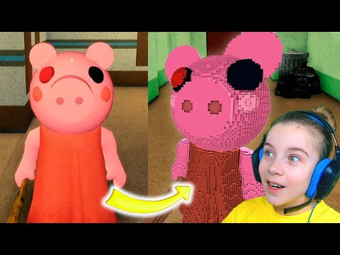 Играю в НОВУЮ ПИГГИ не Роблокс - Mini World: Block Art