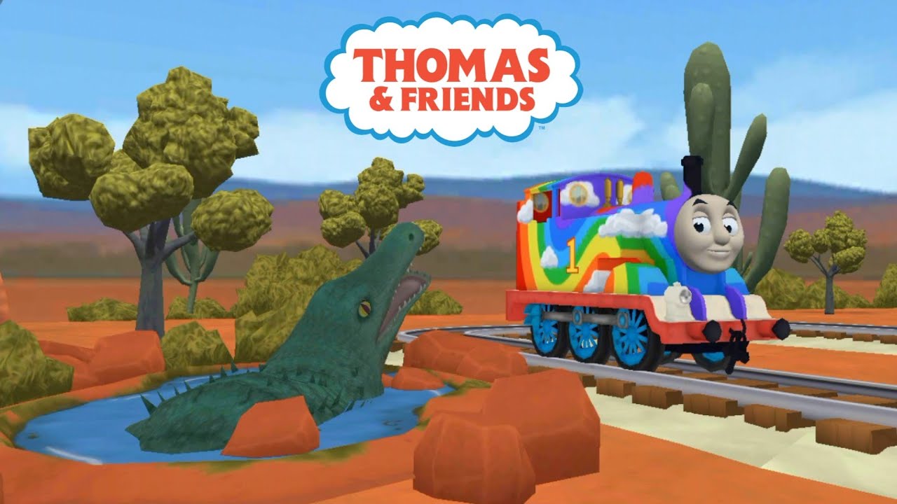 GO GO THOMAS : RAINBOW TRAIN UNLOCKED SHANE | REL BUAYA DI AUSTRALIA ...