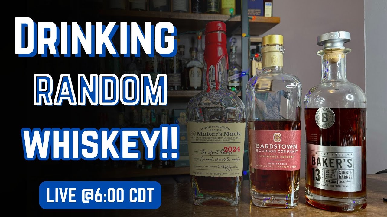 Drinking Random Whiskey LIVE!! - YouTube
