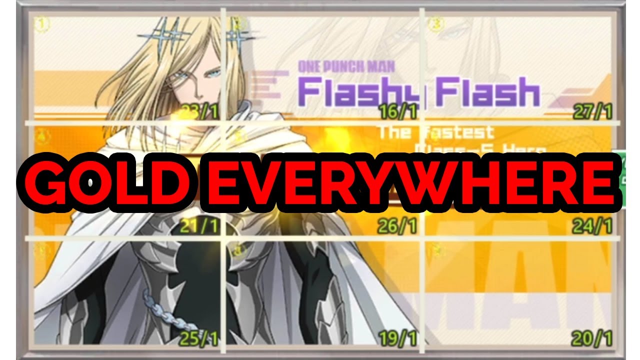 Last Day of Gold Event! Stock up on gold! One Punch Man: The Strongest ...