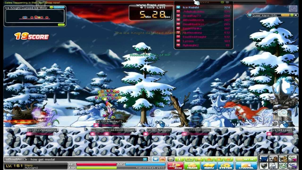 MapleSEA - Ice Knight (Challenger) - YouTube