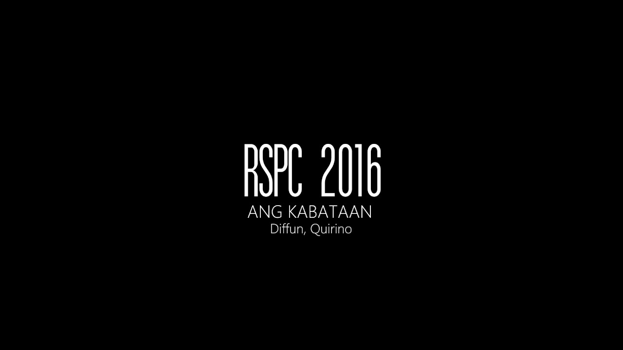 RSPC 2016 - RADIO BROADCASTING (FILIPINO) - YouTube
