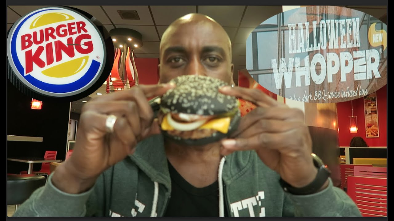 BURGER KING BLACK WHOPPER - YouTube