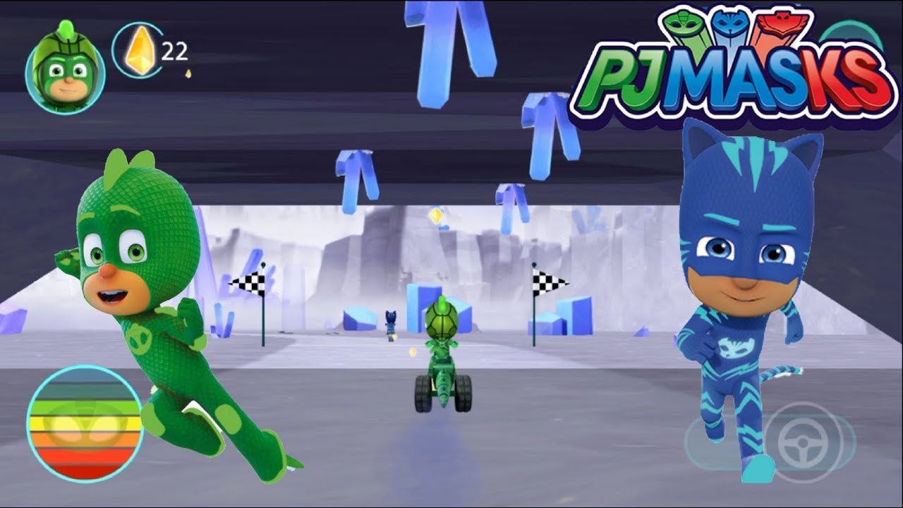 PJ Masks Games / PJ Masks Racing Heroes #52 / Gekko Follows Catboy The ...