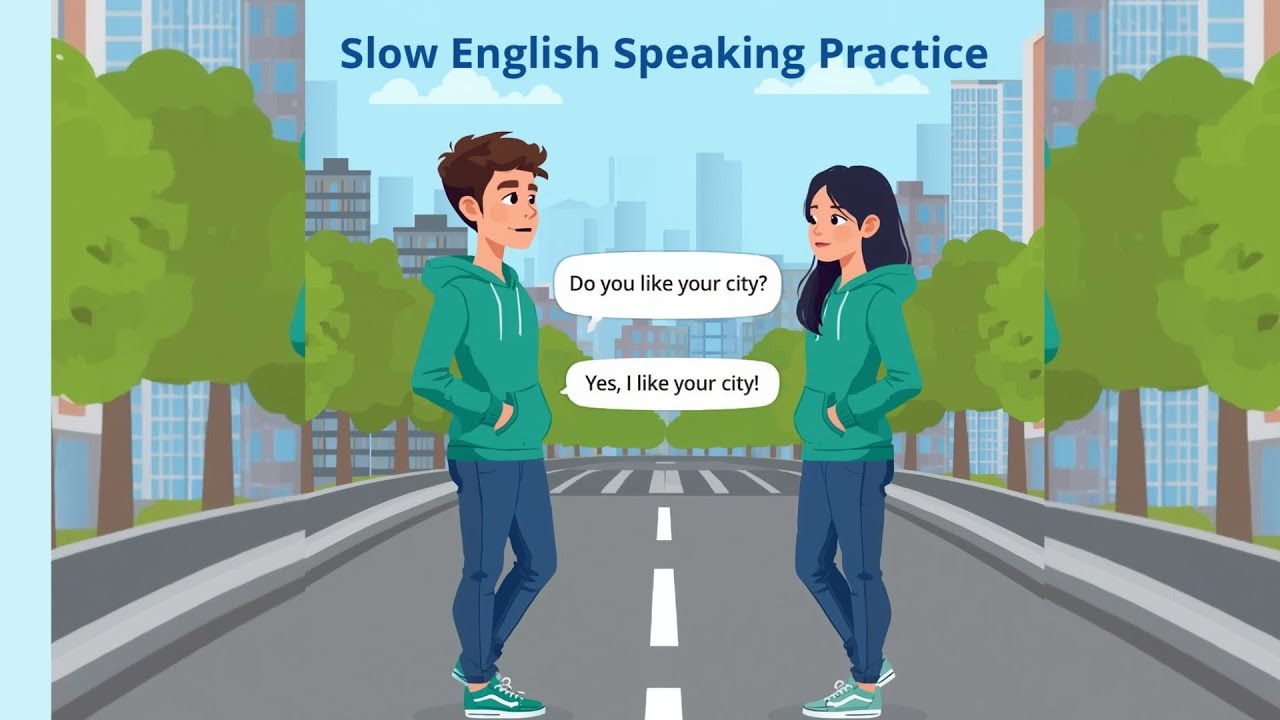 English Conversation for Beginners | Slow English Speaking Practice ...