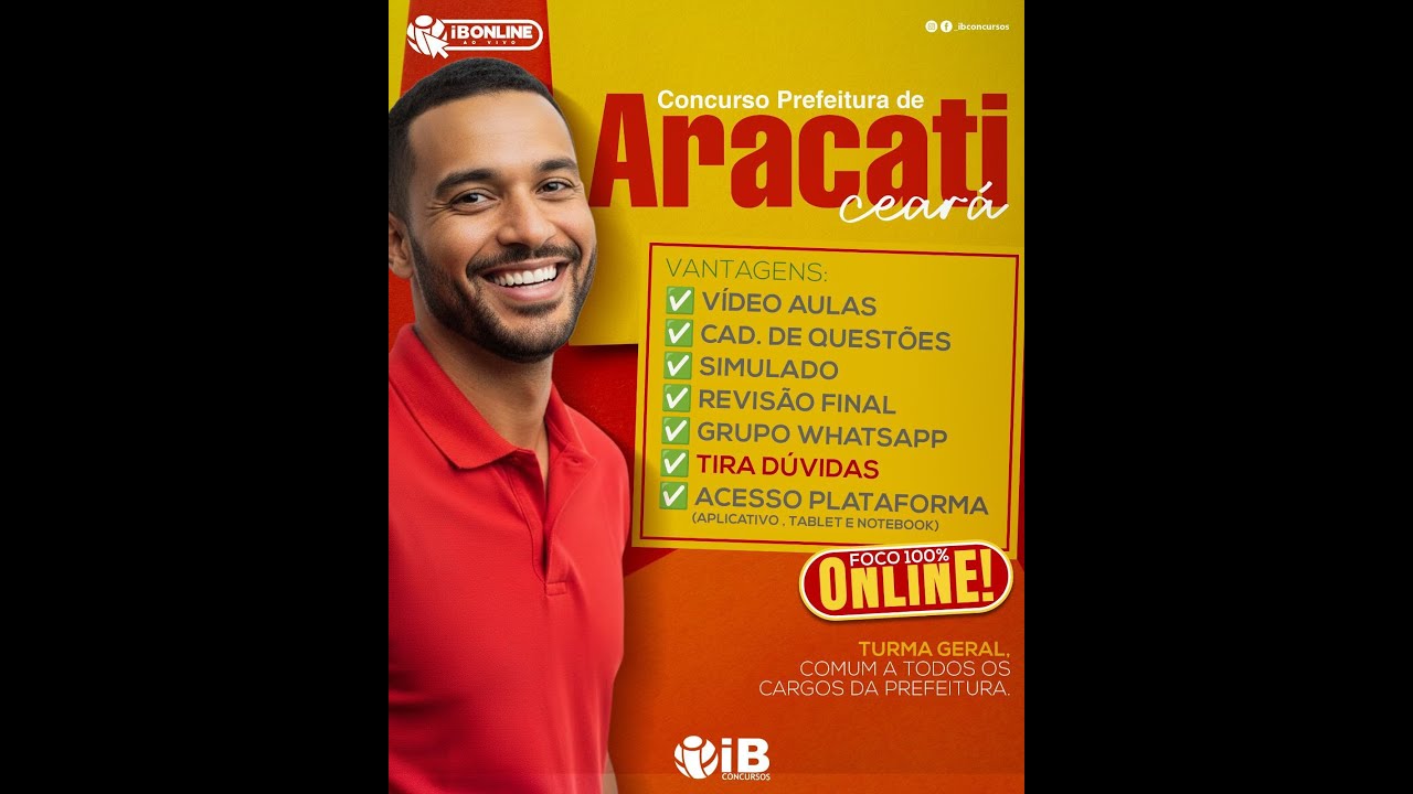 CONCURSO ARACATI- CE || AULÃO DE MATEMÁTICA - YouTube