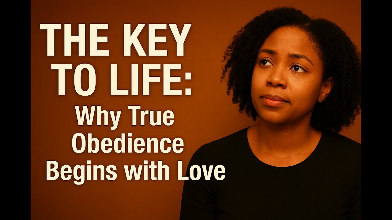 The Key to Life: Why True Obedience Begins with Love - YouTube