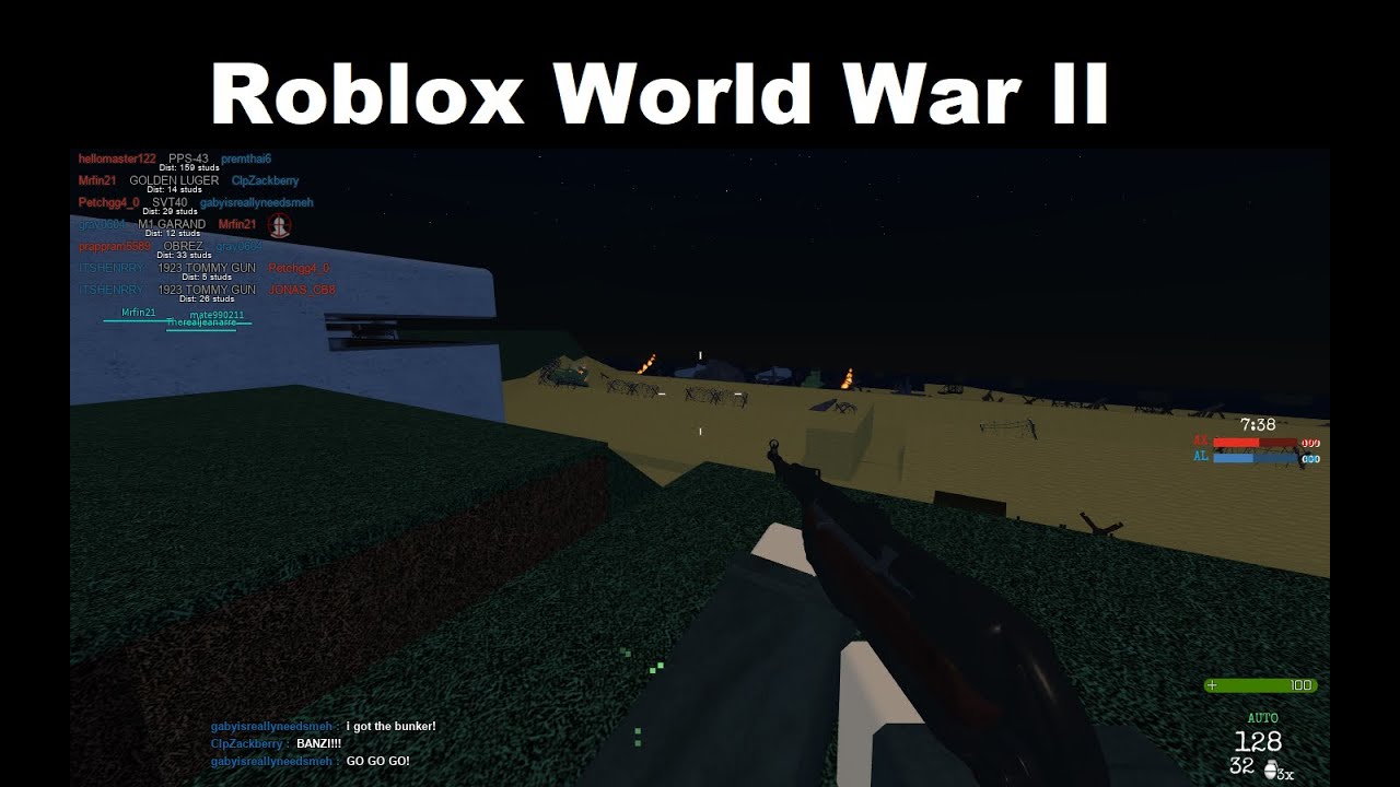 Roblox "World War II" Gameplay - YouTube