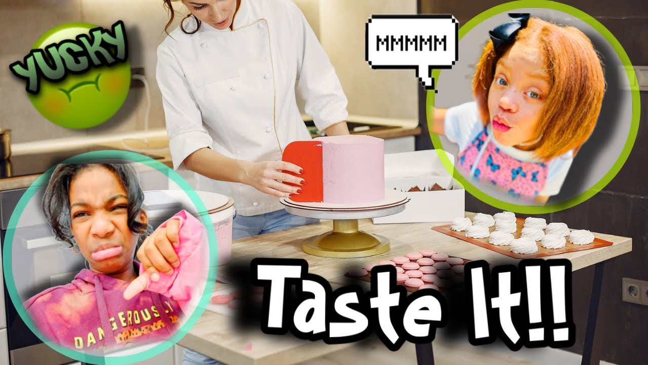 GIRLS TASTE 👅 THE YUCKIEST FOOD EVER!! 🤢😝 - YouTube
