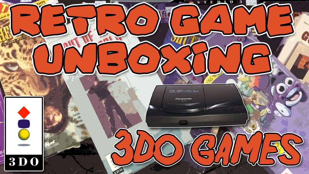 UNBOXING! Tons of 3DO games | Retro Game Unboxing - YouTube