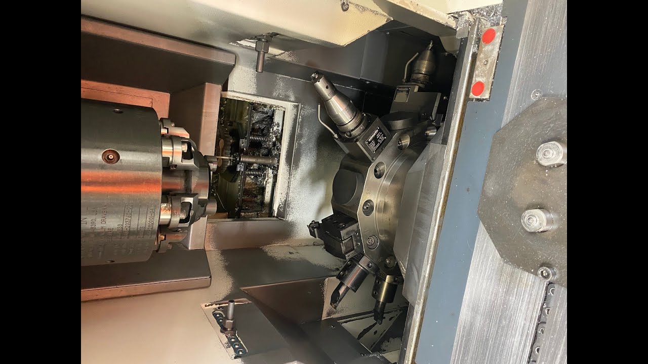 Emag VL5i Single Spindle Live Tool Vertical Turning (2) Machine Cell ...