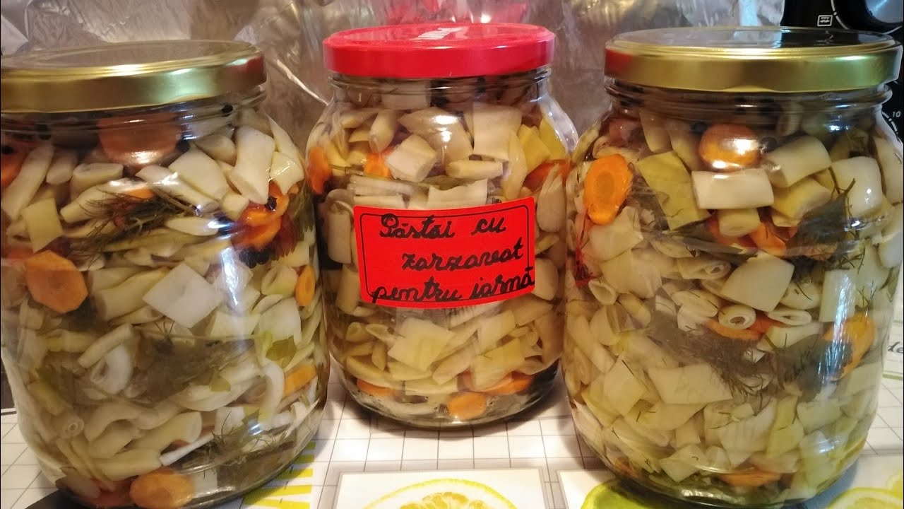 PASTAI GALBENE LATE CU LEGUME LA BORCAN PENTRU IARNA | De toate pentru ...
