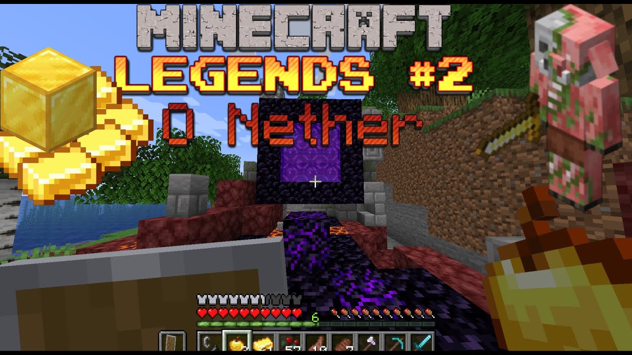 Minecraft Legends EPISÓDEO #2:O Nether - YouTube