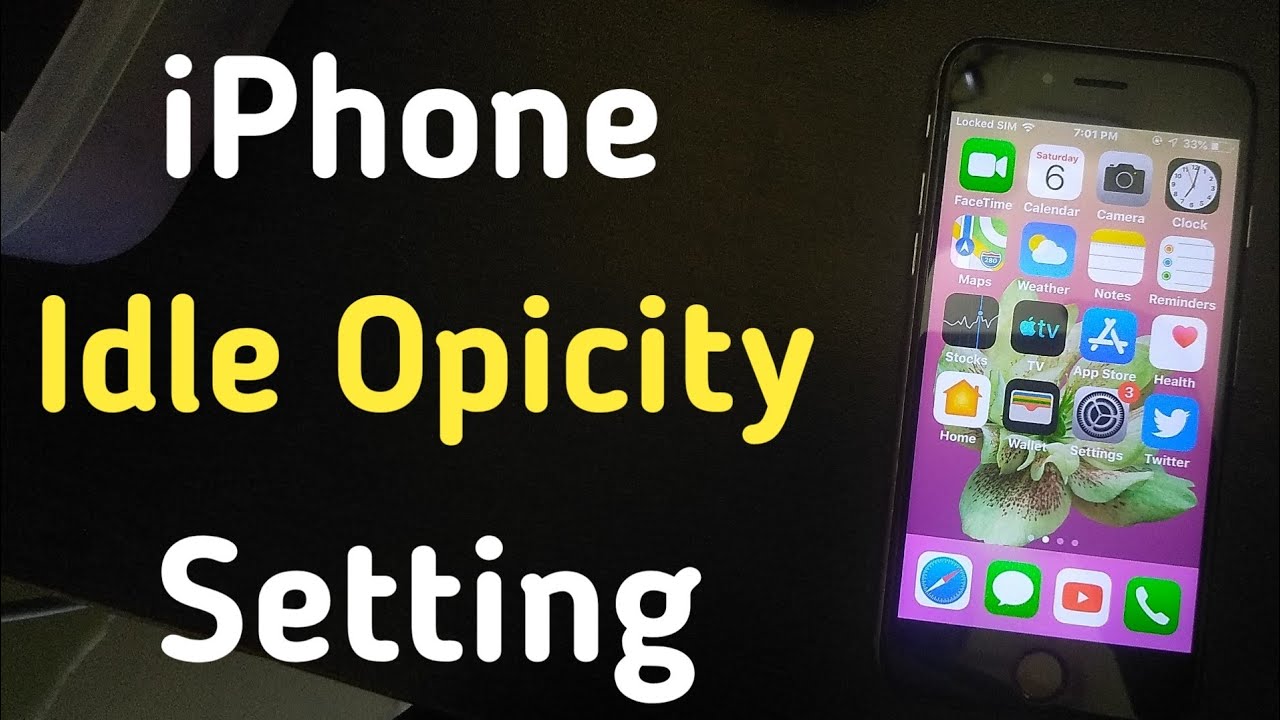 Iphone Idle Opacity | Idle Opacity Iphone | Low Idle Opacity - YouTube