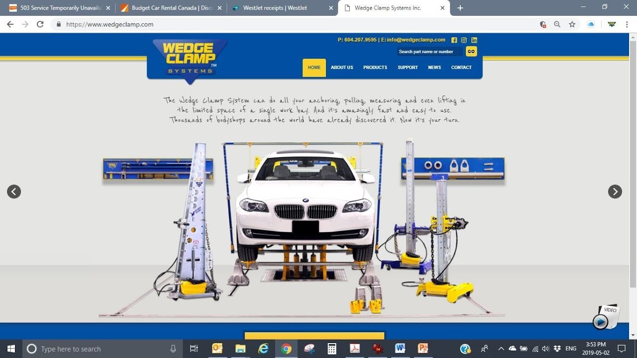 Wedge Clamp Products Demonstration Video - YouTube
