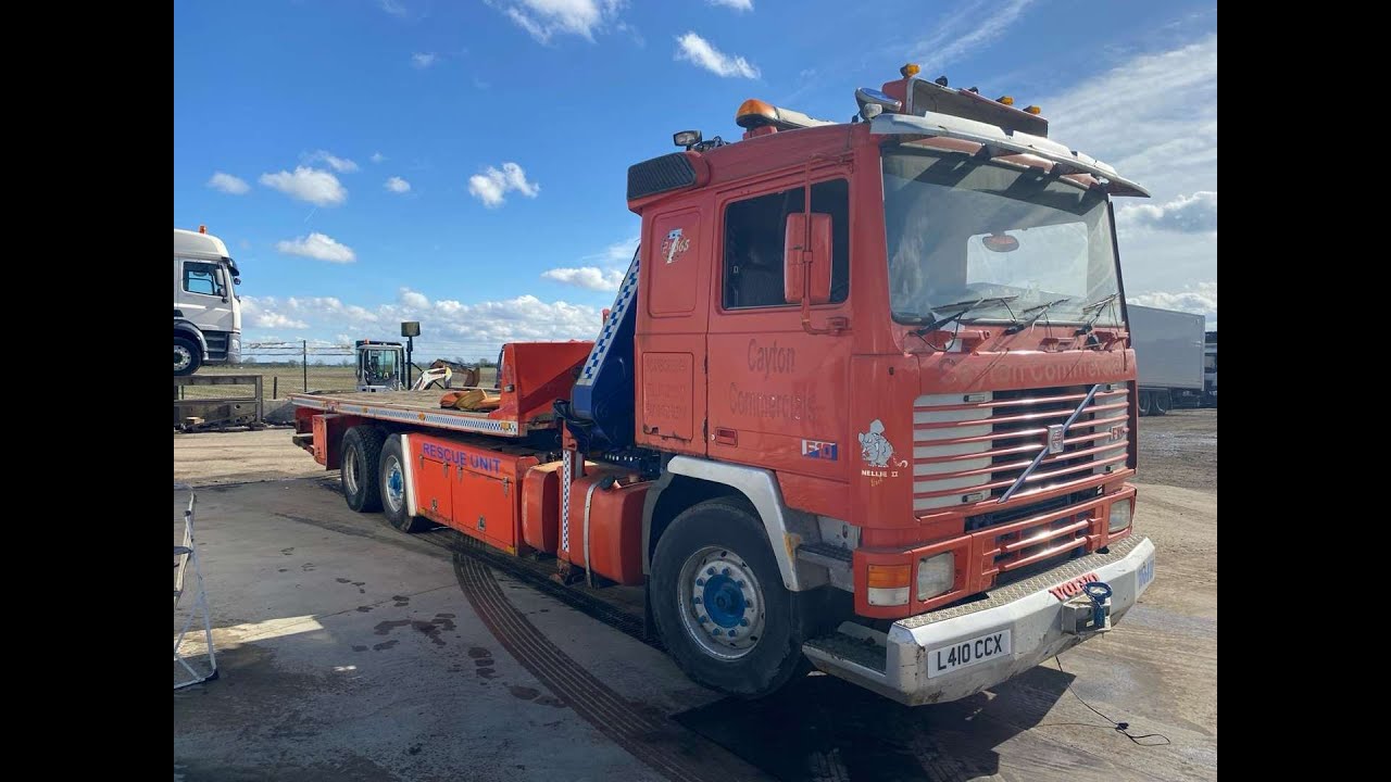 1993 Volvo F10 Recovery Vehicle (3982/1) - YouTube