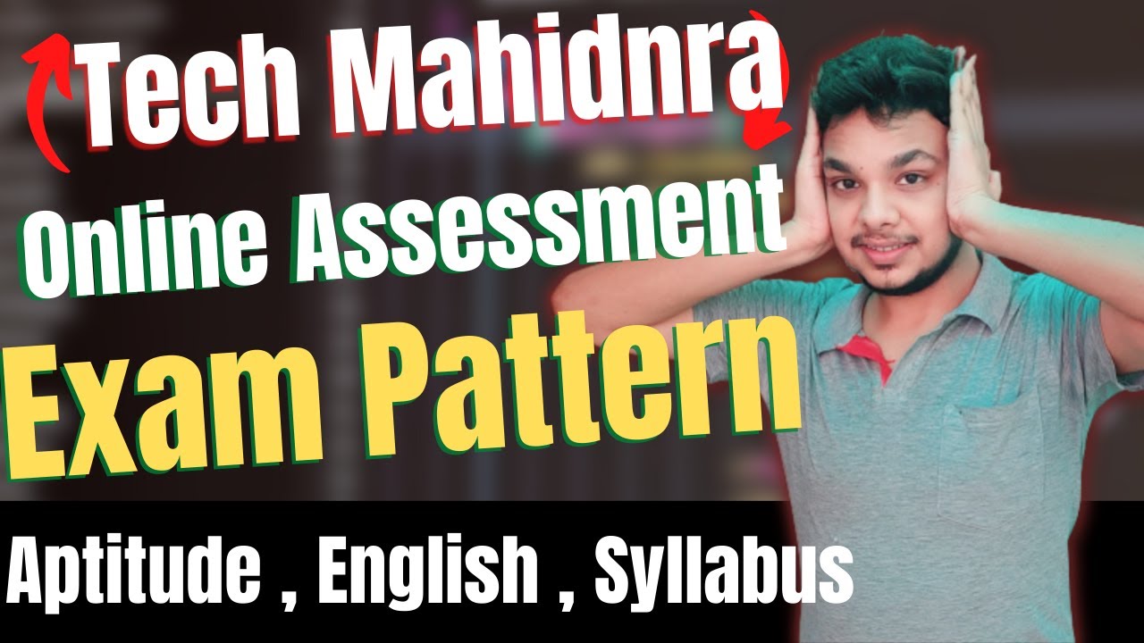 Tech Mahindra Exam Pattern Tech Mahindra Aptitude Test English Assessment Round 1