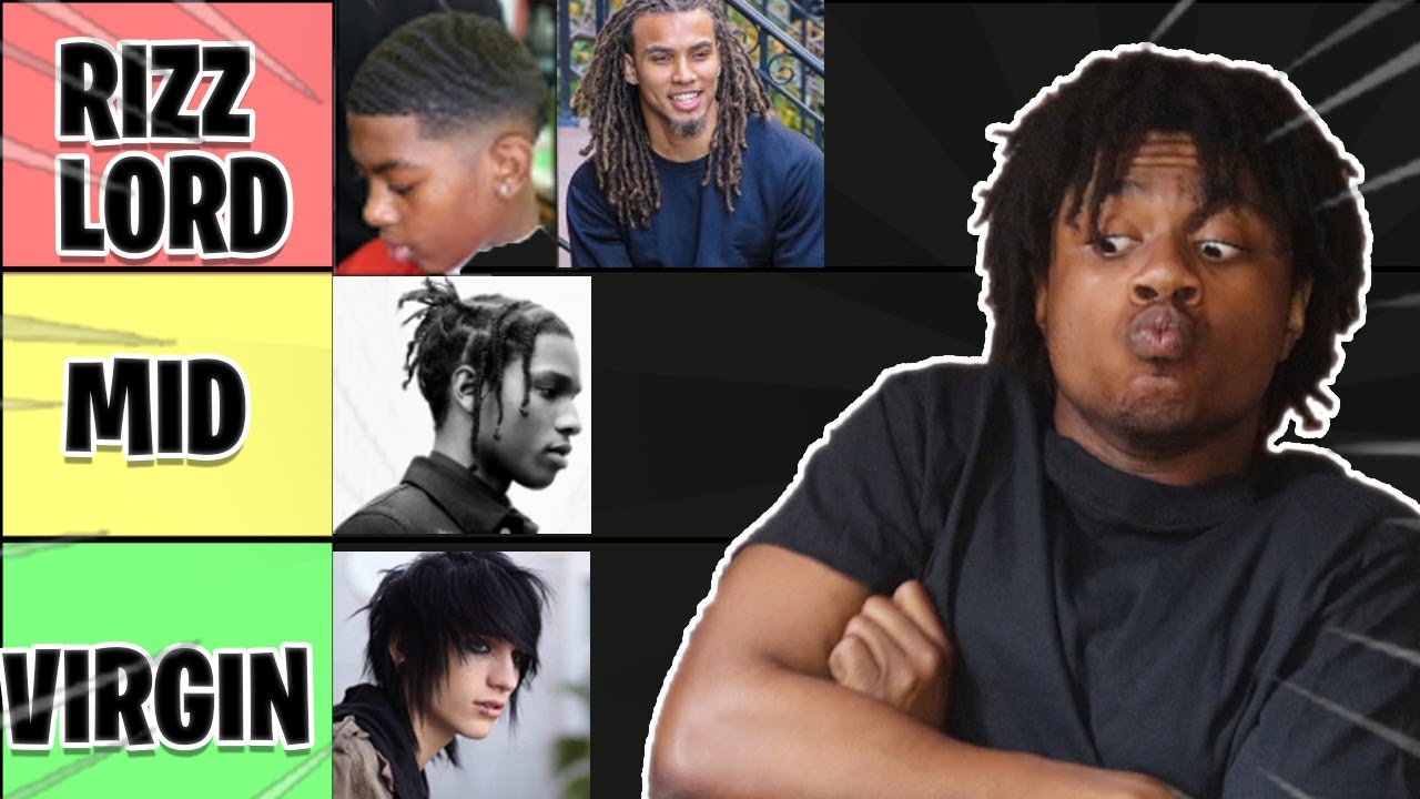 Haircut Tierlist, but it's ranked by rizz level - YouTube