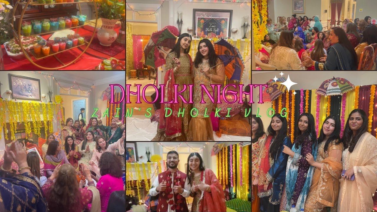 Dholki Night Vlog | Cultural Pakistani Shaadi Event | - YouTube