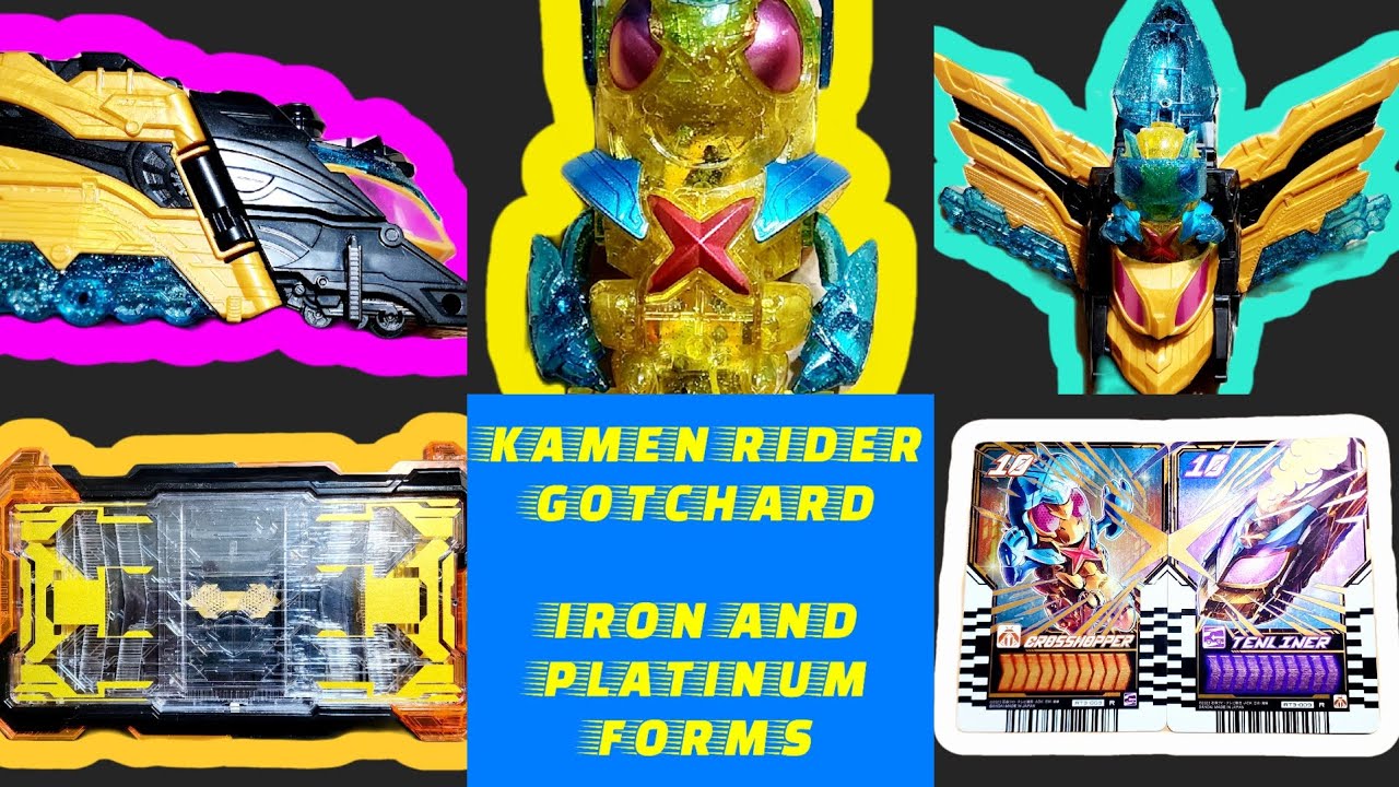 Kamen Rider Gotchard, Iron and Platinum forms - YouTube