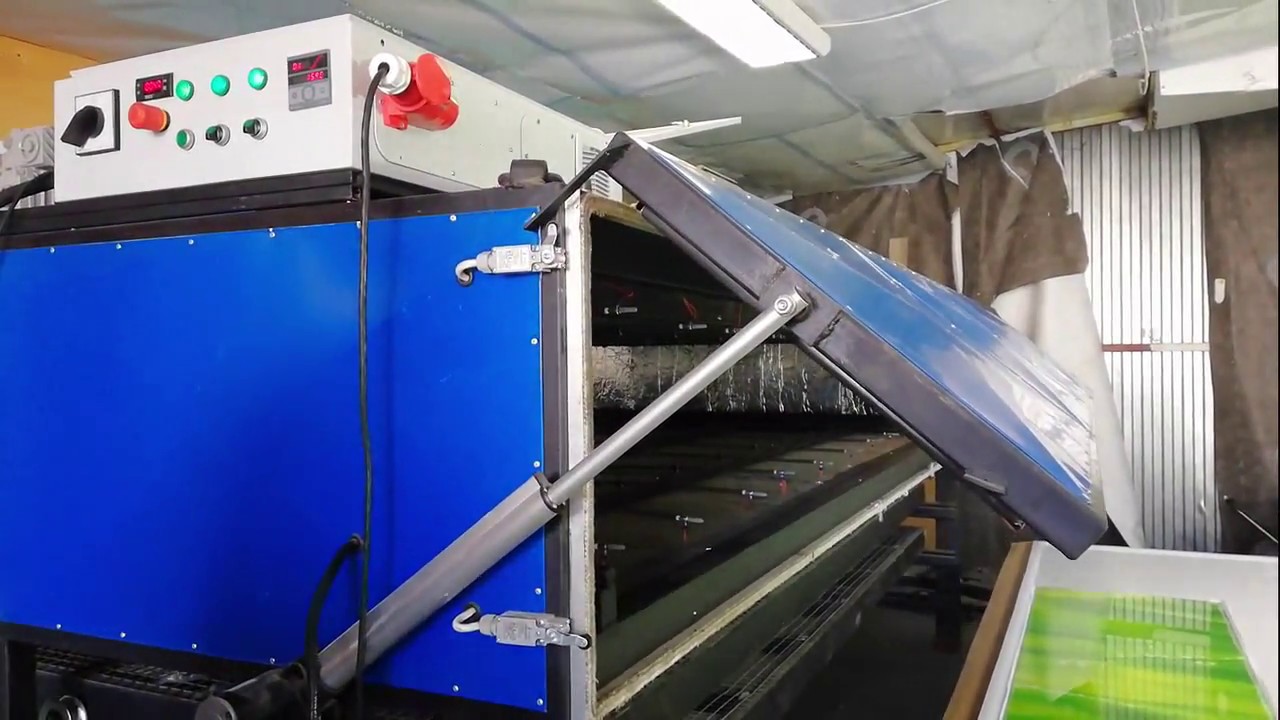 piec do laminowania szkła DEGLASS - YouTube